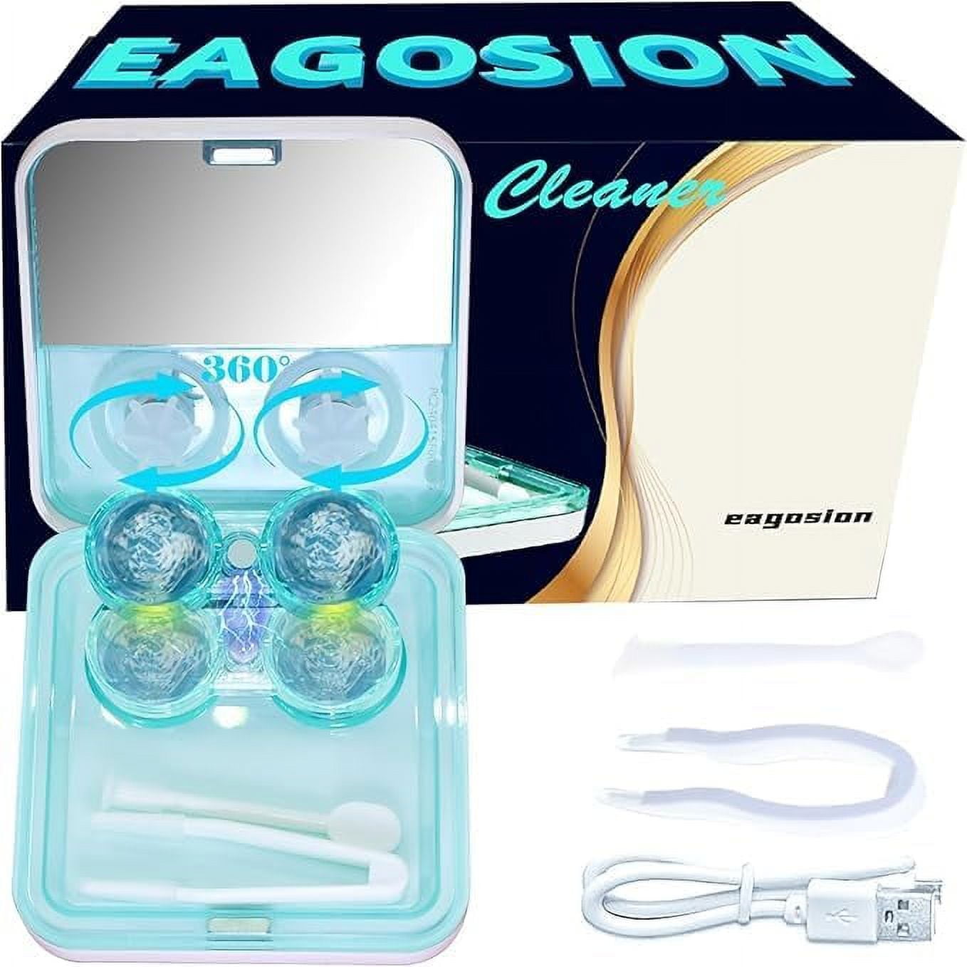 Contact Lens Cleaner Machine EV Pro, Portable Physical Technology Deep ...