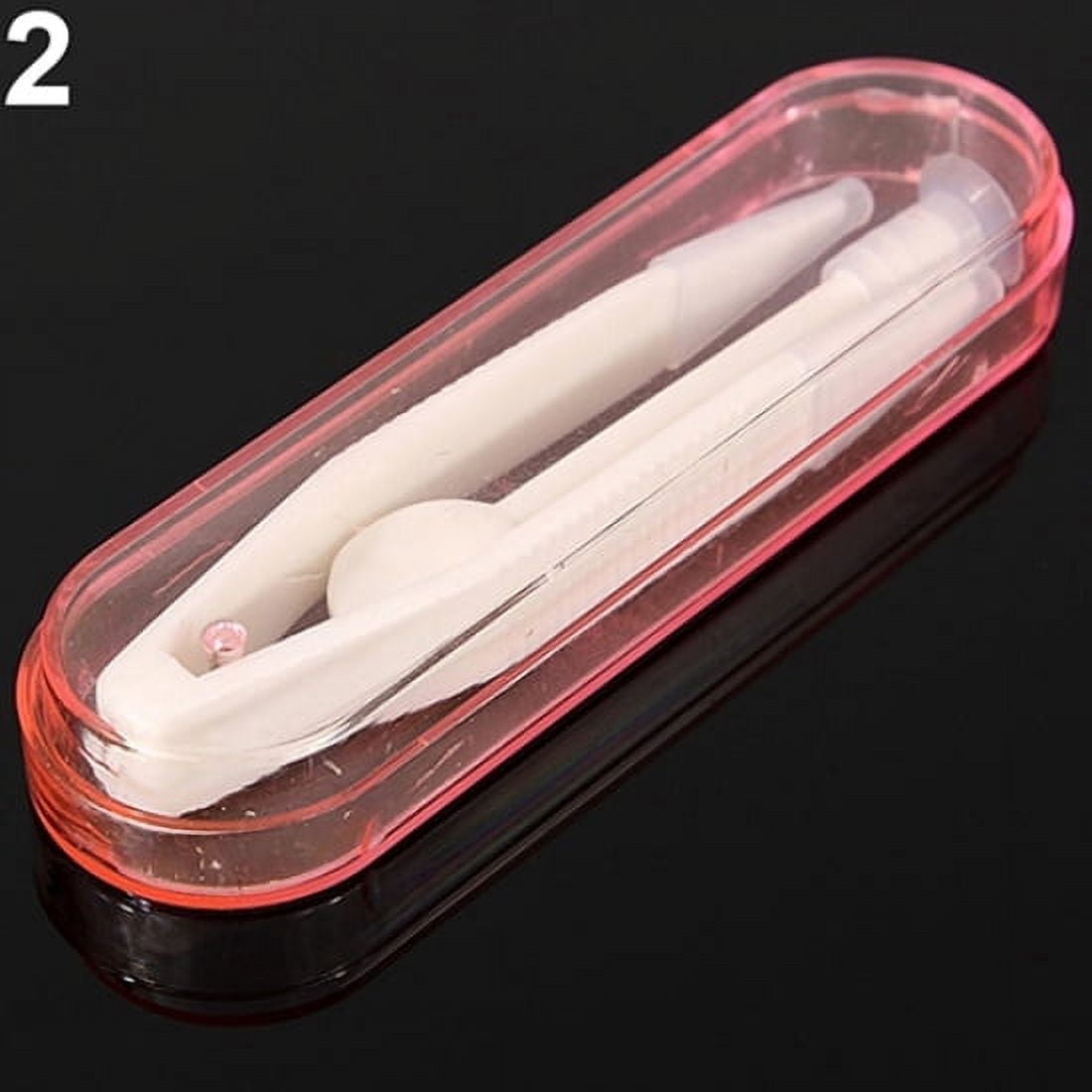 Contact Lens Inserter Remover + Soft Tip Tweezers + Case Hygienic ...