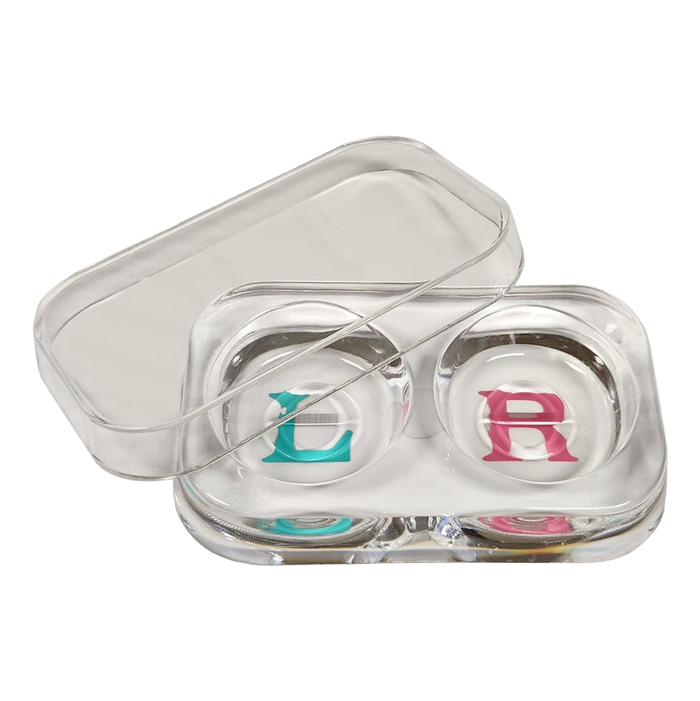 Contact Lens Tray with Lid, Clear Plastic, 20ml, 4"x2.5" - Walmart.com