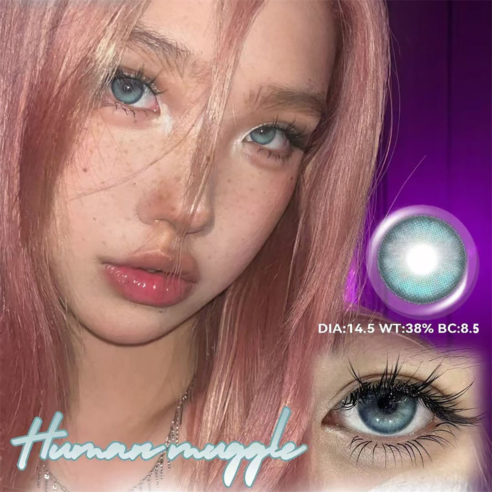 Contact Lenses Holder Box Portable Color Contacts Lens Case with ...