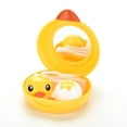 Portable Travel Kit Set - Yellow Duck Contact Lens Case Holder Box with ...