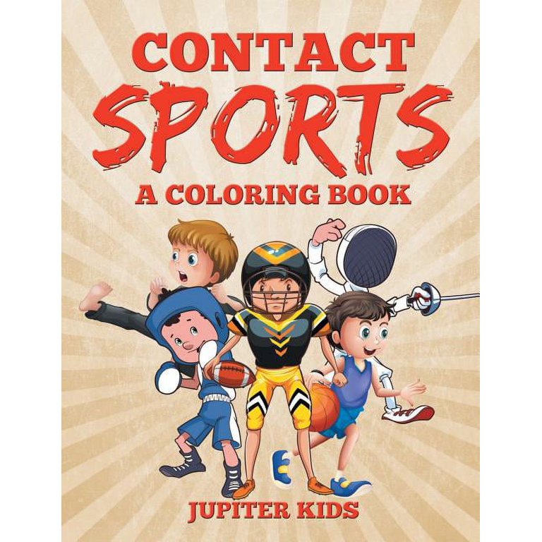 coloring book sports