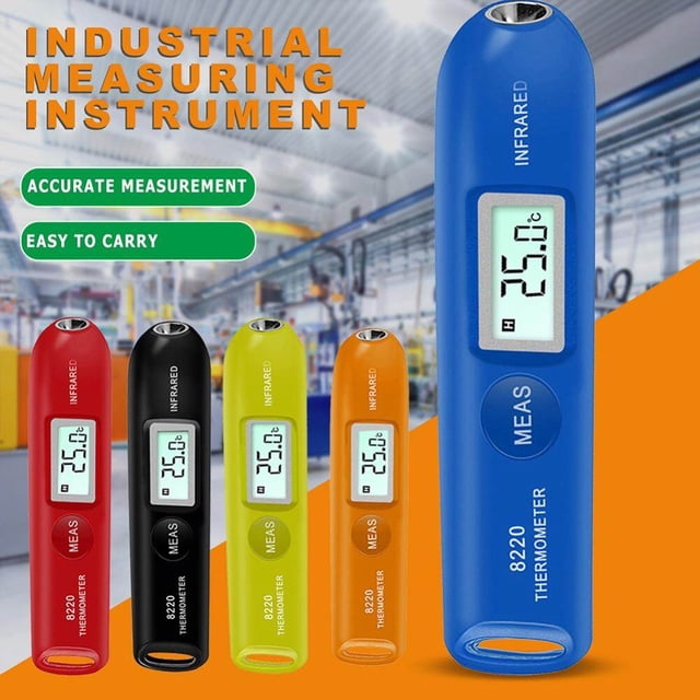 Contactless Mini Digital Infrared Thermometer with LCD Handheld ...