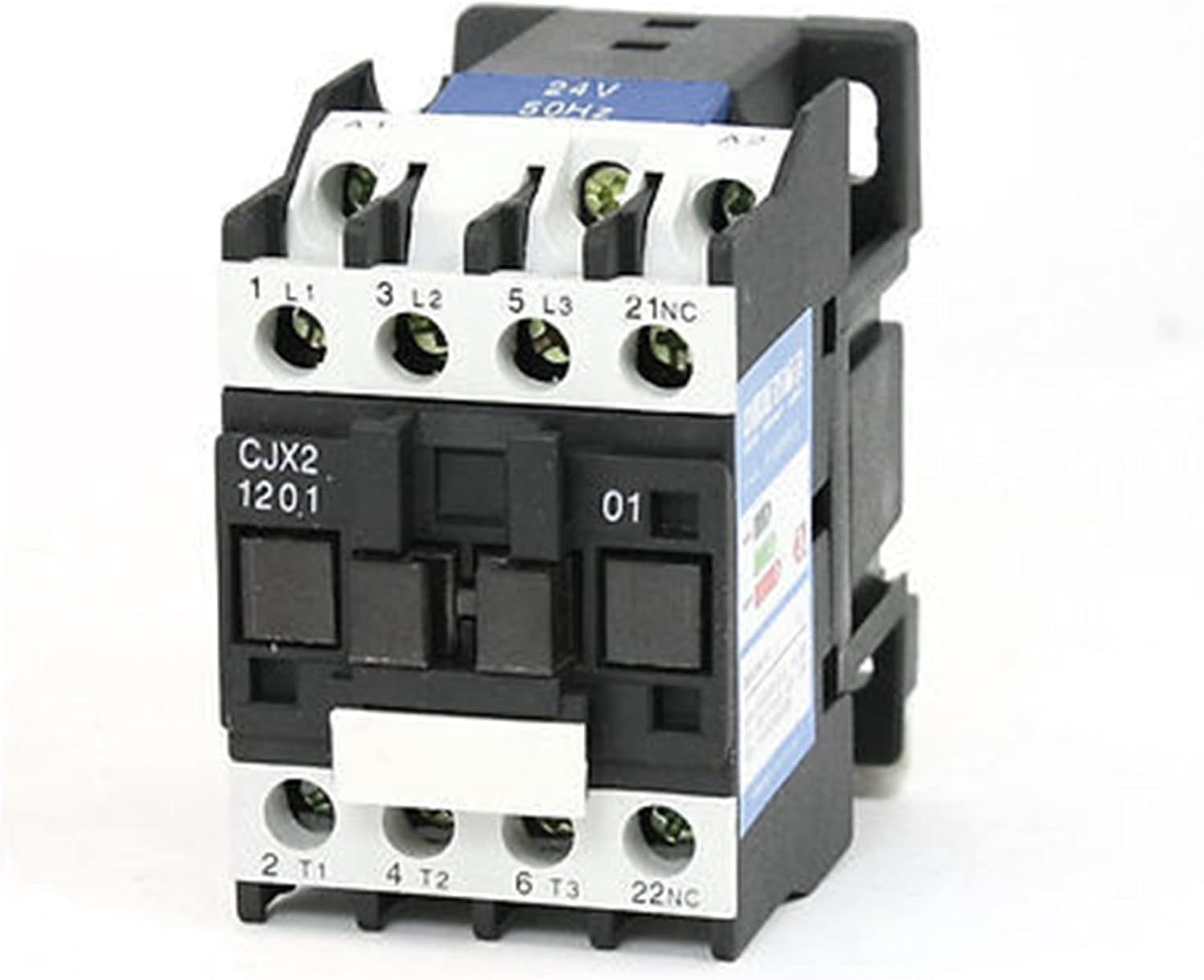 Contactor CJX2-1201 AC Contactors 24V 50Hz Coil 12A 3-Phase 3-Pole 1nc ...
