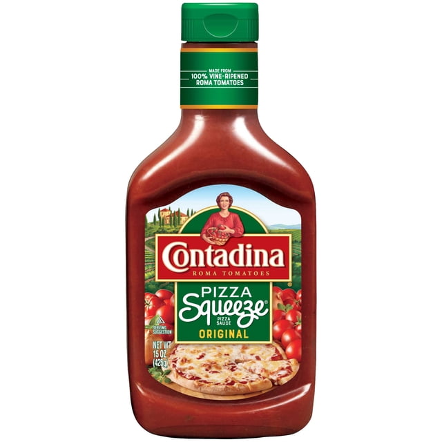 Contadina Pizza Squeeze Pizza Sauce, 15 Ounce -- 12 per case. - Walmart.com