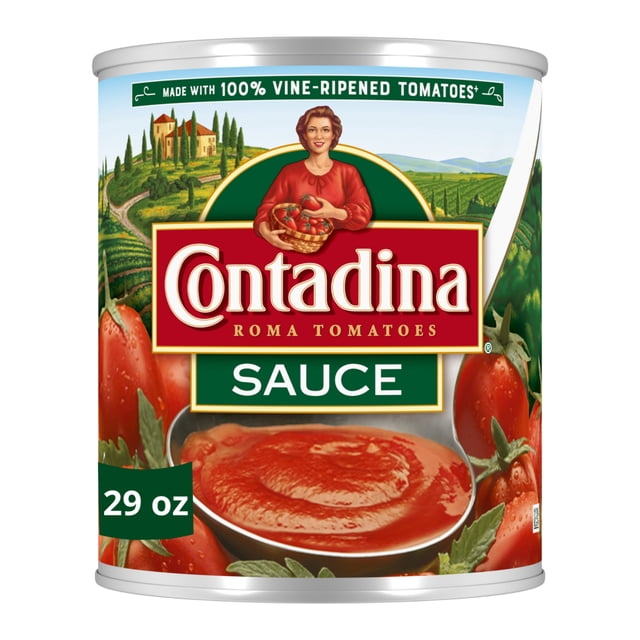 Contadina Traditional Roma Tomato Sauce, 100% Fresh, 29 oz Can ...