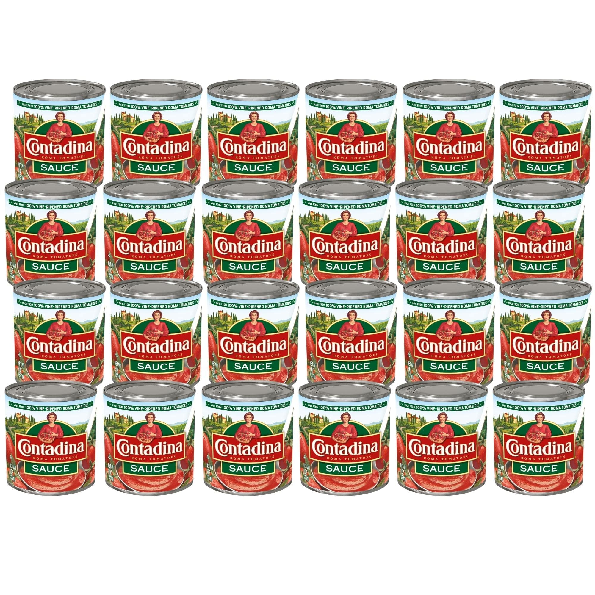 Contadina Tomato Sauce, 8 oz (Pack KKS1 of 24 Cans) - Walmart.com