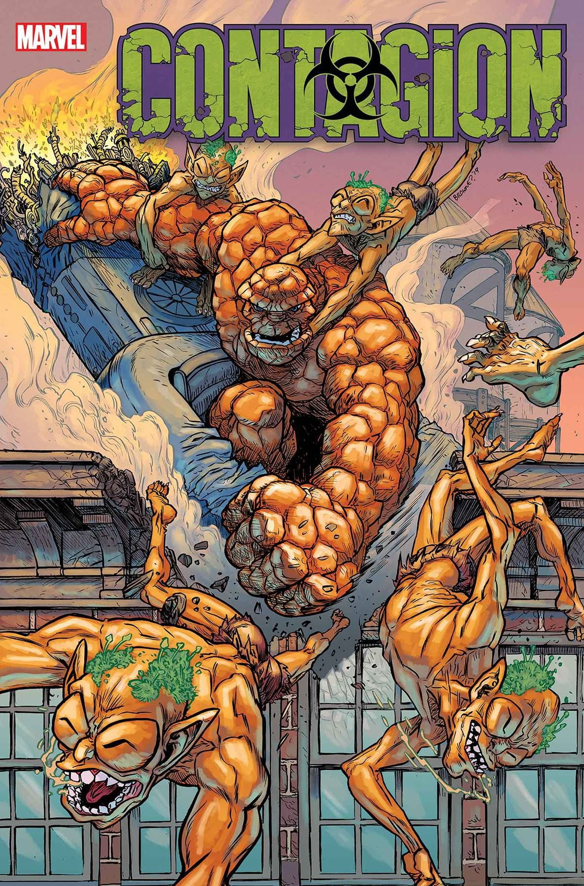 Contagion #1 (Browne Var) Marvel Comics Comic Book - Walmart.com