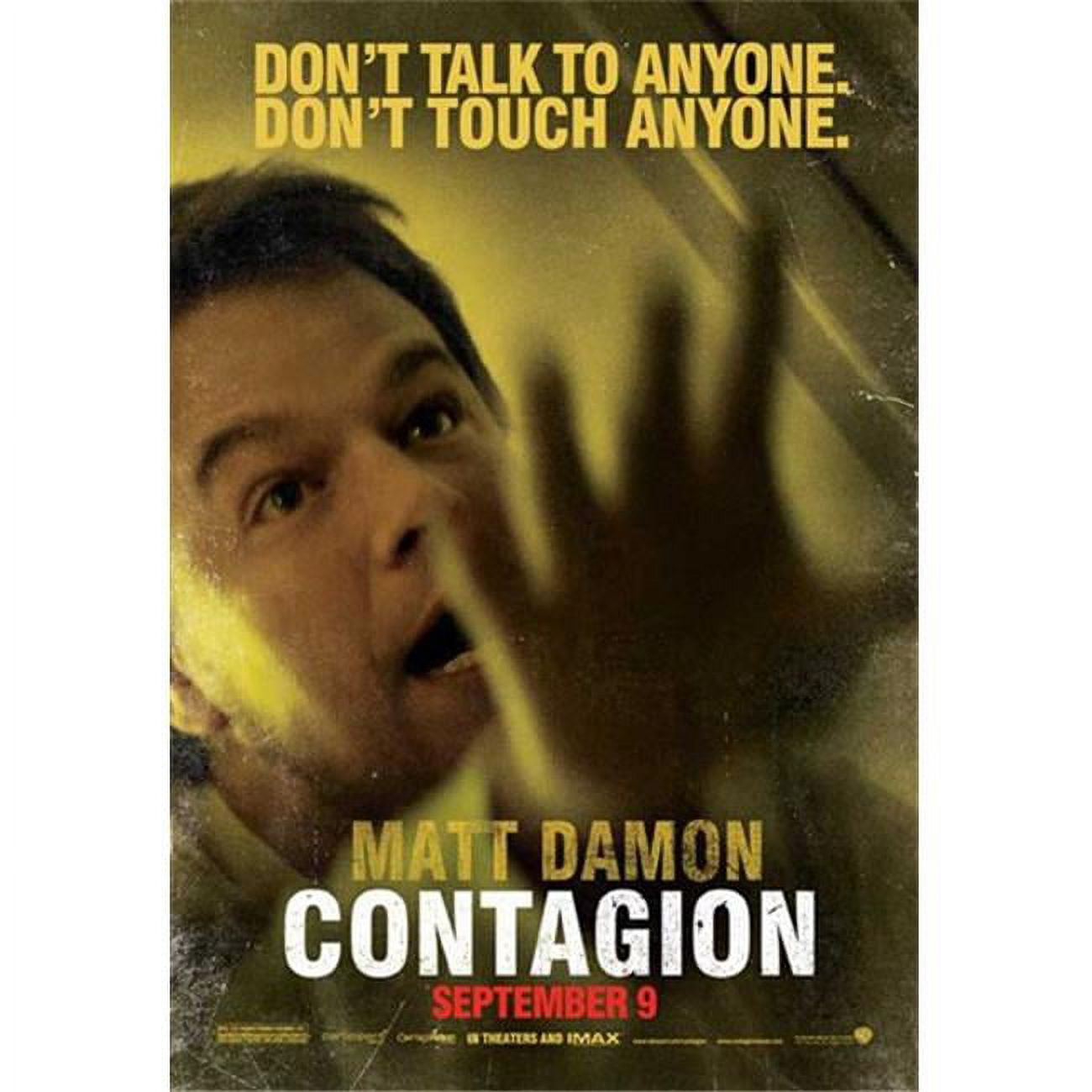 Contagion Movie Poster - 11 x 17 in. - Walmart.com