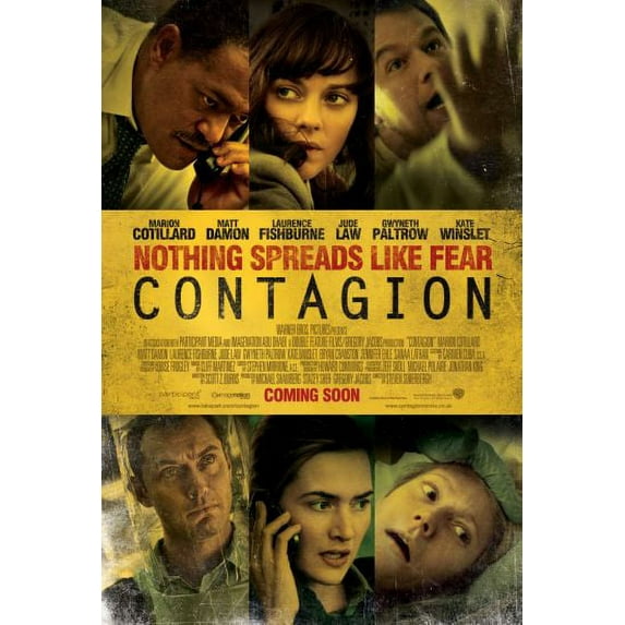 Contagion Movie Poster 16x24 Poster Medium Art Poster 16x24 Unframed ...