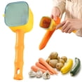 Container Attached Multipurpose Plastic Peeling Tool Fruit Vegetable ...