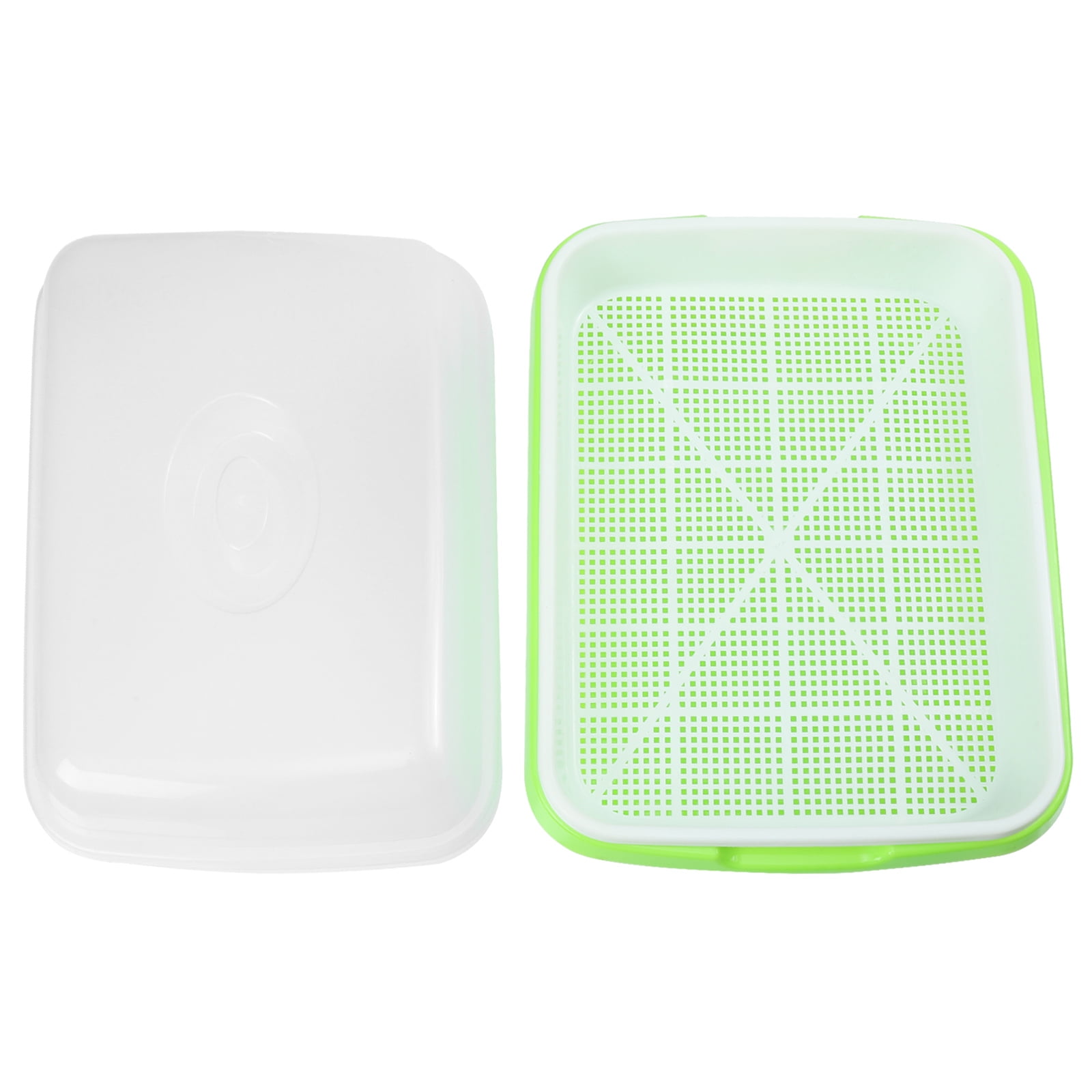 Container Bean Sprouts Germination Plate Flower Pot Seedling Plastic ...