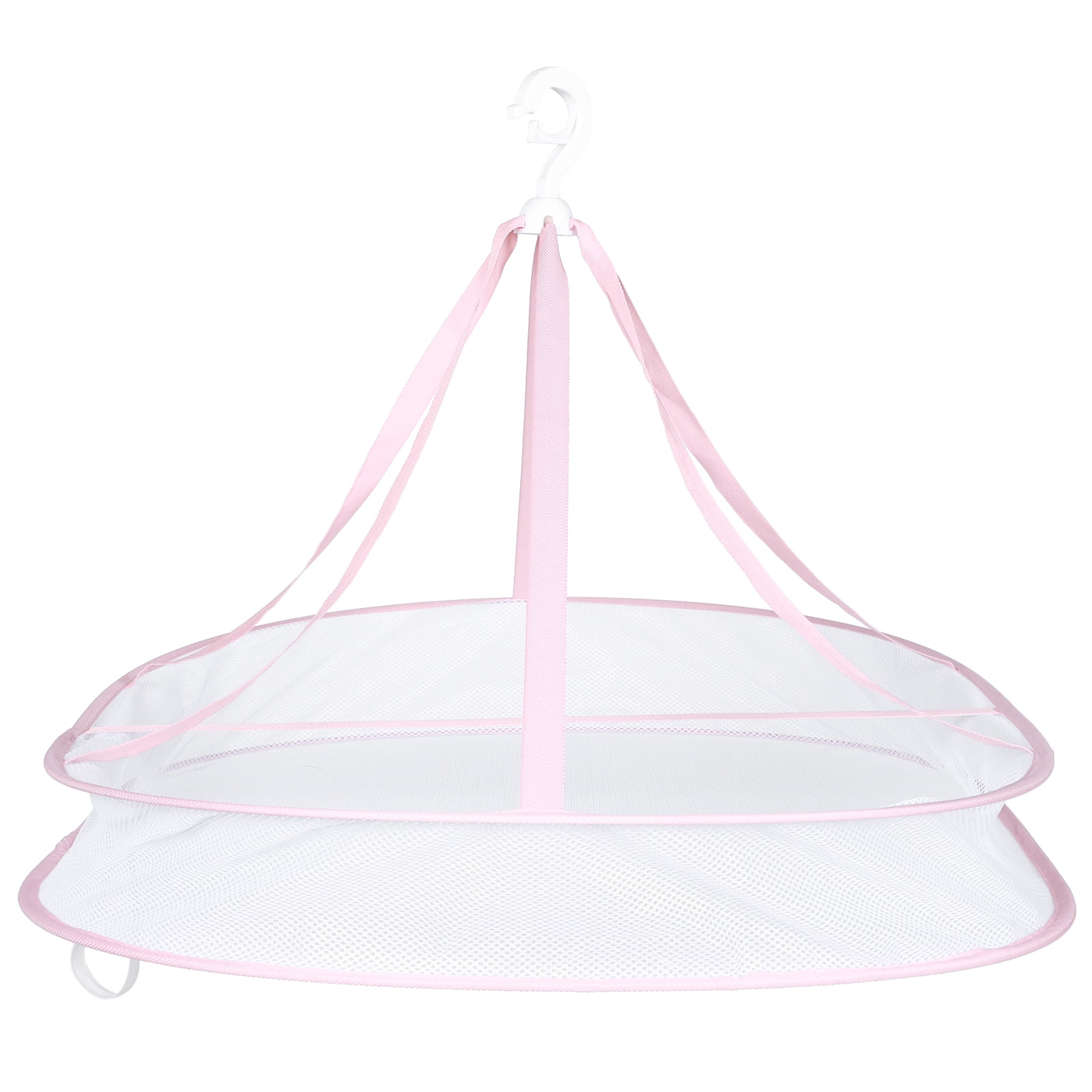 Container Clothes Drying Rack Laundry Hanging Basket Net Bag Clothing ...
