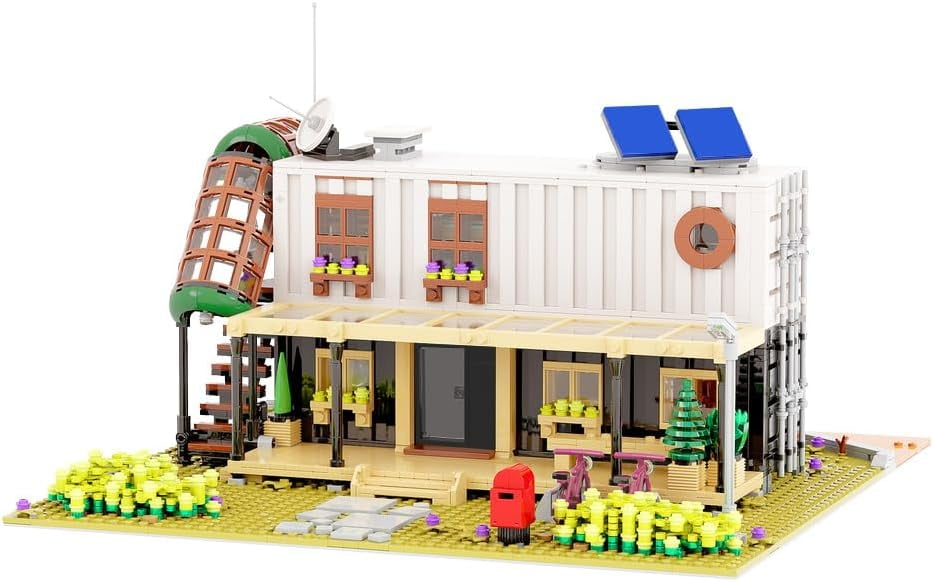 Container House Building Blocks, Container Architecture Model Building ...