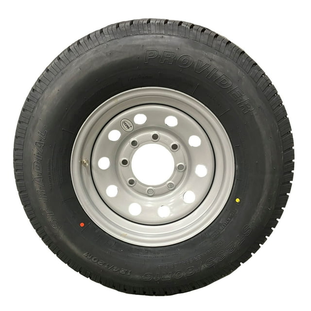 Container Nut 8-Lug Radial Trailer Tires ST235/80, 10 Ply Load Range ...