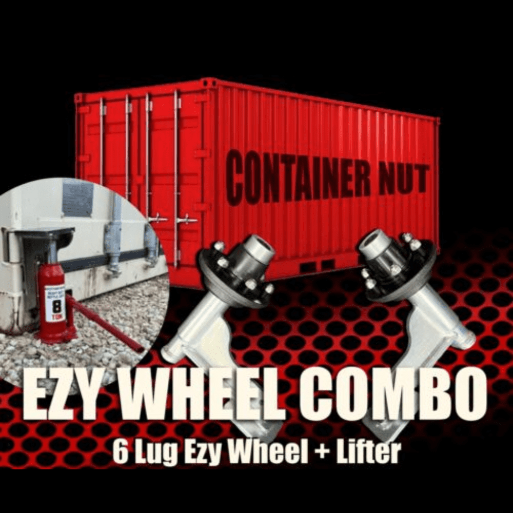 Container Nut EZY Wheels 6-Lug EZY Wheels Shipping Container Wheels ...