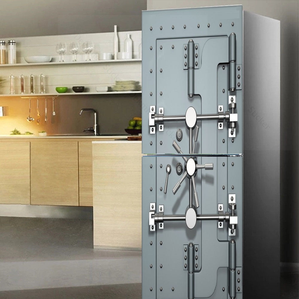 Container Safe Refrigerator Sticker Full Film Kitchenware Self-adhesive ...