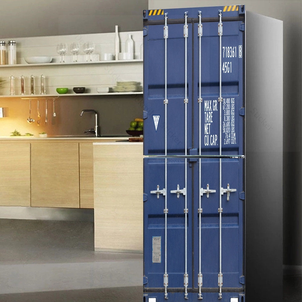 Container Safe Refrigerator Sticker Full Film Kitchenware Self-adhesive ...