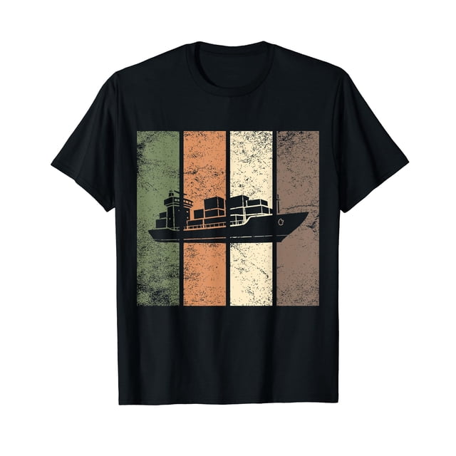 Container Ship Boating Lover Sailor Seafarer Seaman Mariner T-Shirt ...