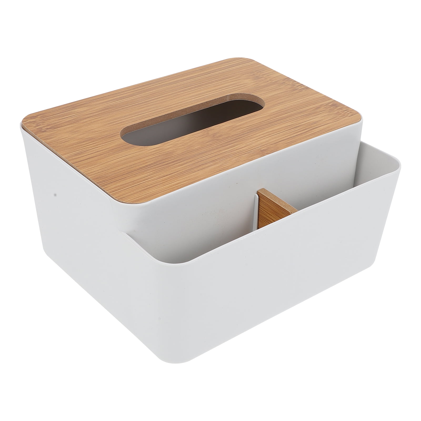 Container Storage Bins with Lids Tissue Box Living Room - Walmart.com