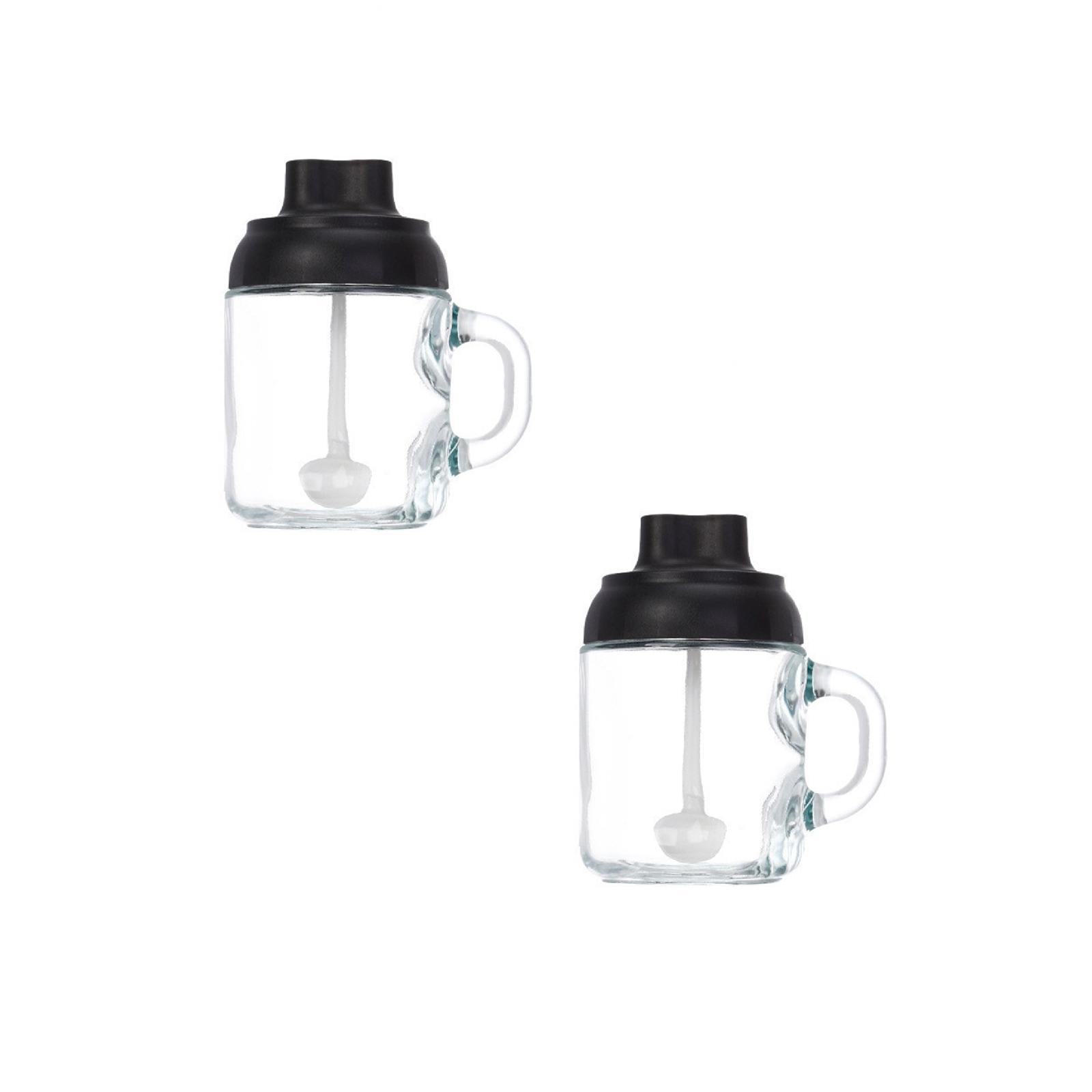Container Transparent Jar With Lid & Measuring Spoon | Kitchen Gadgets ...