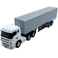 Container Truck Die-Cast Metal Craftsmanship 20.5CM Transport Vehicle ...