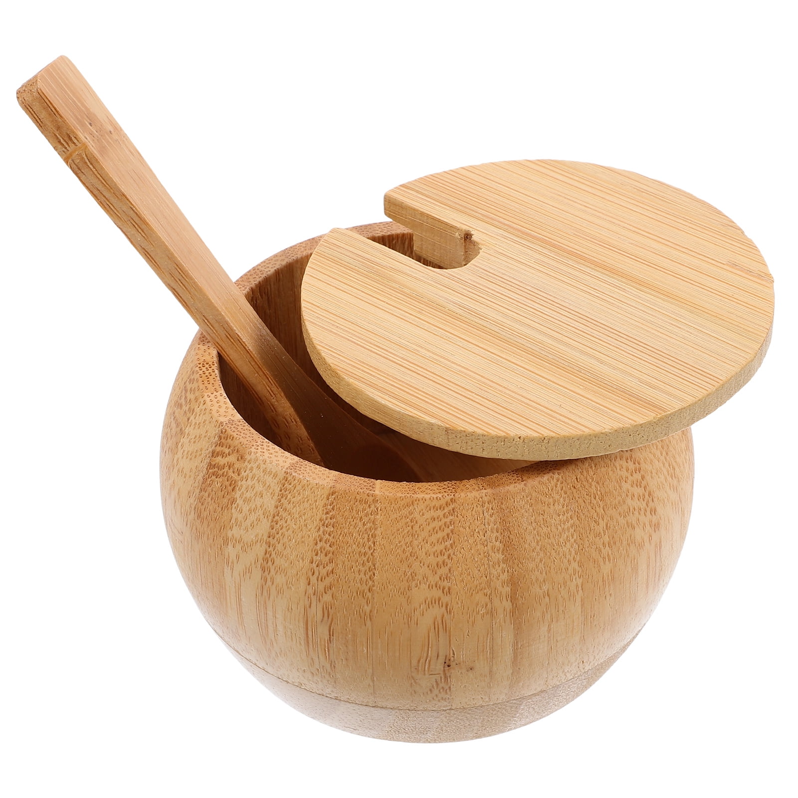 Container with Lid and Spoon Multi-Functional Seasoning Container ...