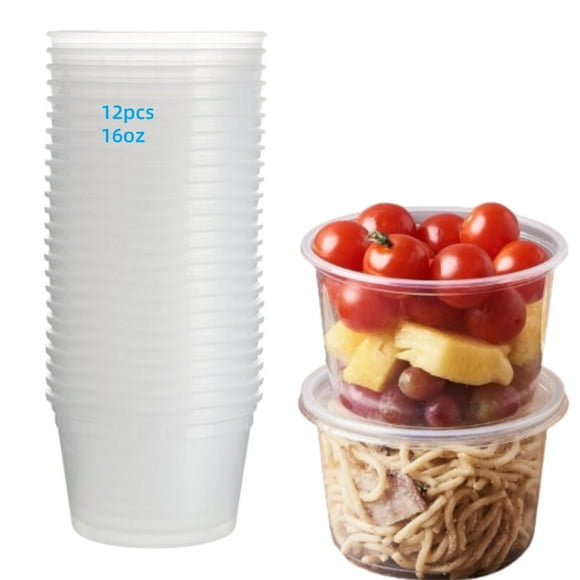 16 Oz Containers with Lids
