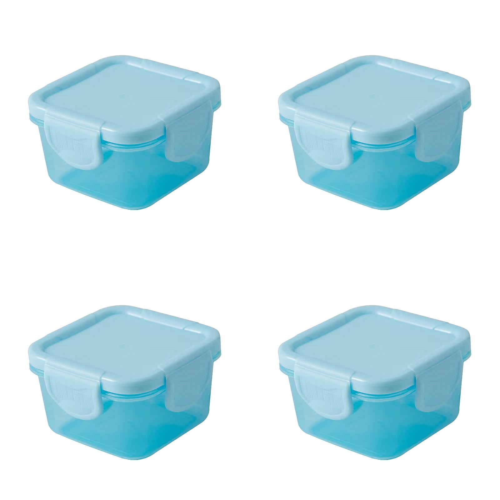 Containers with Lids Small Food Storage Containers with Clamping ...