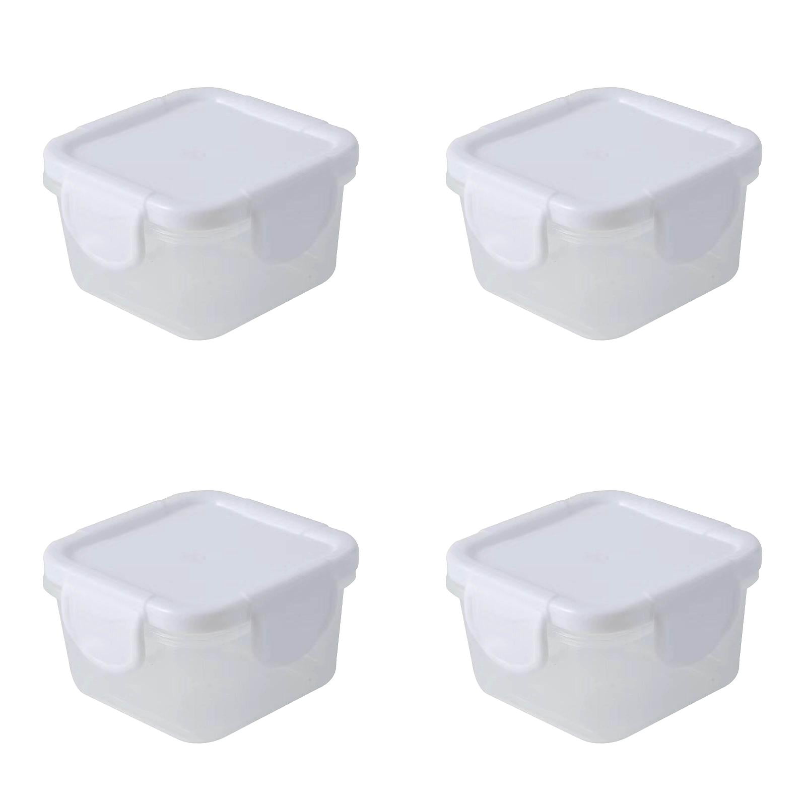 Containers with Lids Small Food Storage Containers with Clamping ...
