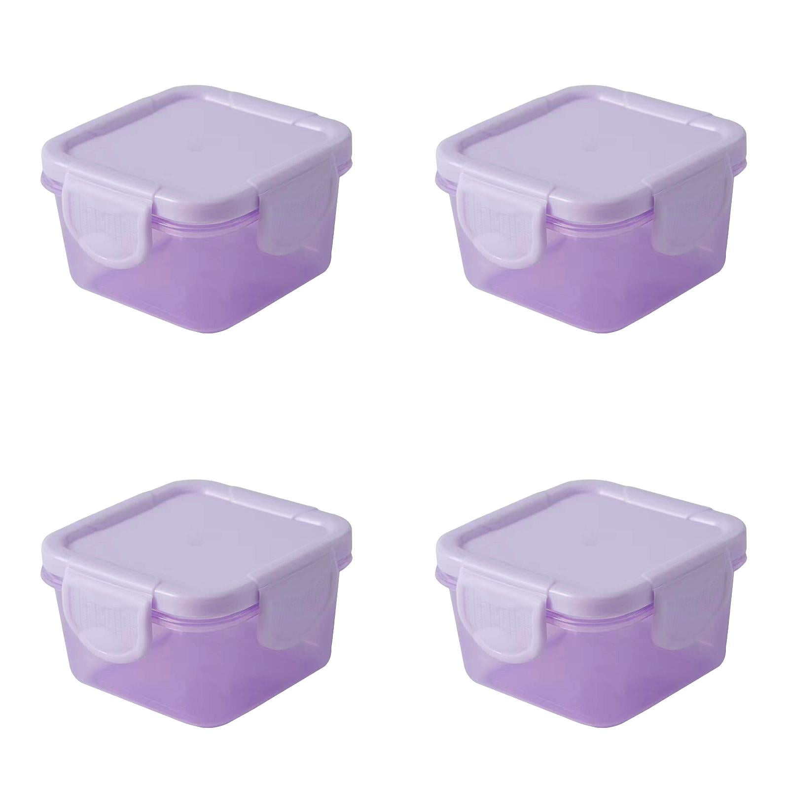 Containers with Lids Small Food Storage Containers with Clamping ...
