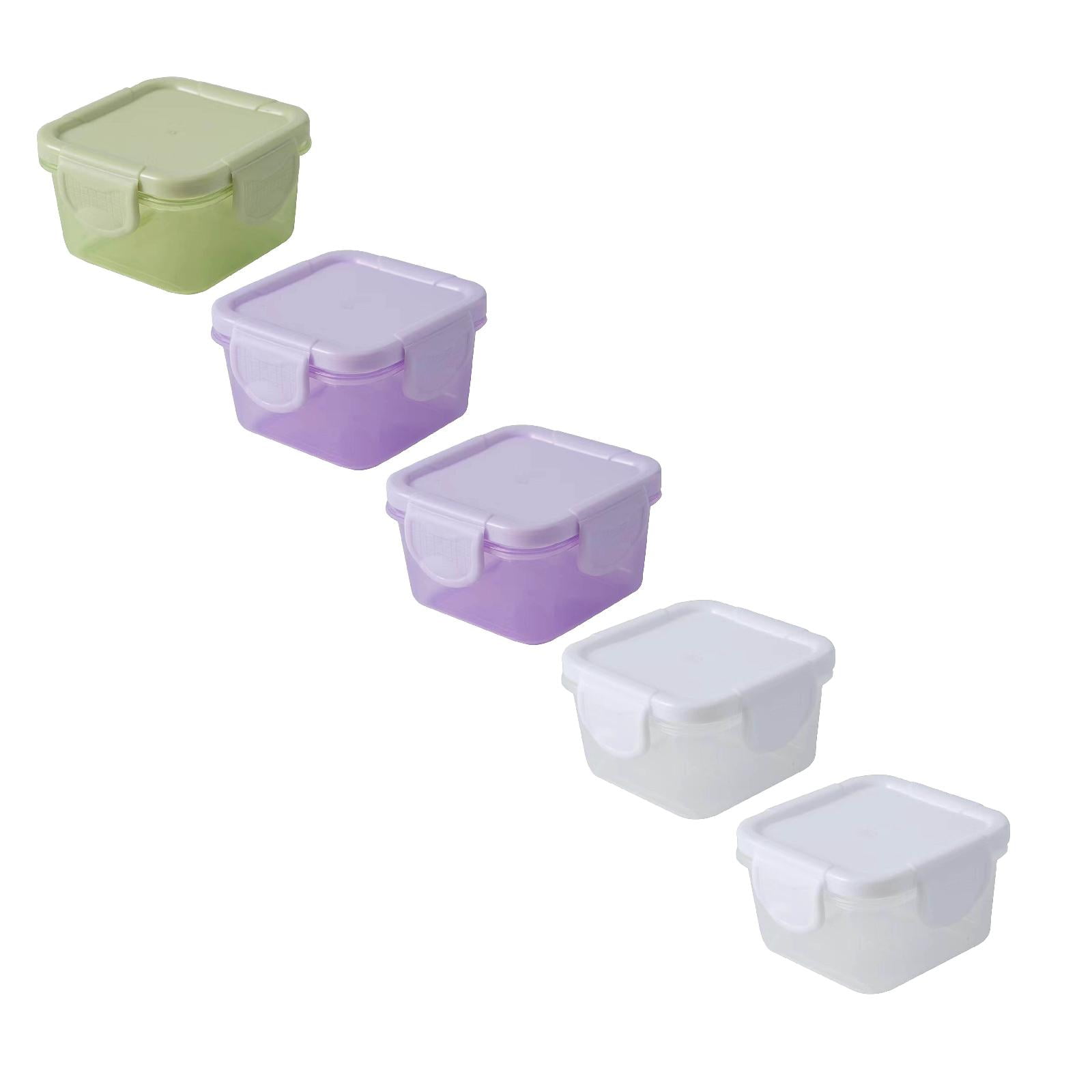 Containers with Lids Small Food Storage Containers with Clamping ...