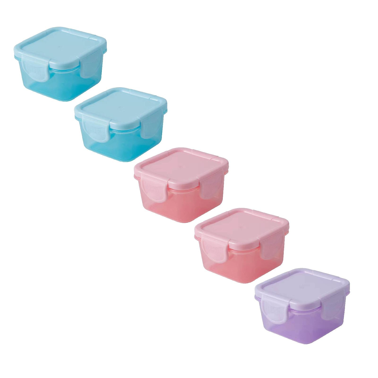 Containers with Lids Small Food Storage Containers with Clamping ...