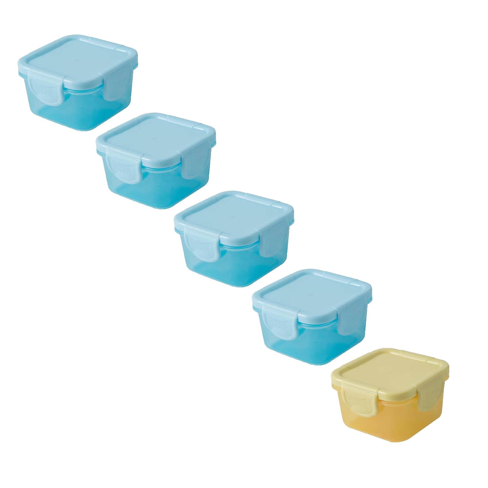 Containers with Lids Small Food Storage Containers with Clamping ...