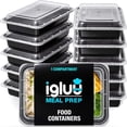 Containers Reusable (20 Pack) – Food Containers with Lids – Stackable ...