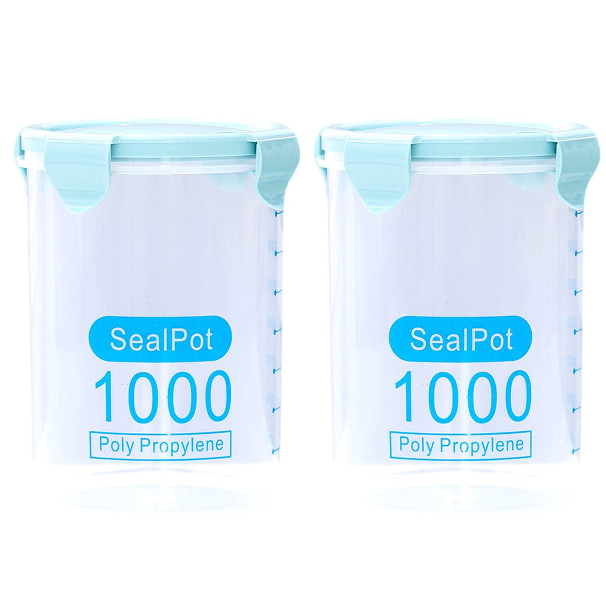 Containers for Pantry Organization,2 Pk 1L Airtight Food Storage ...