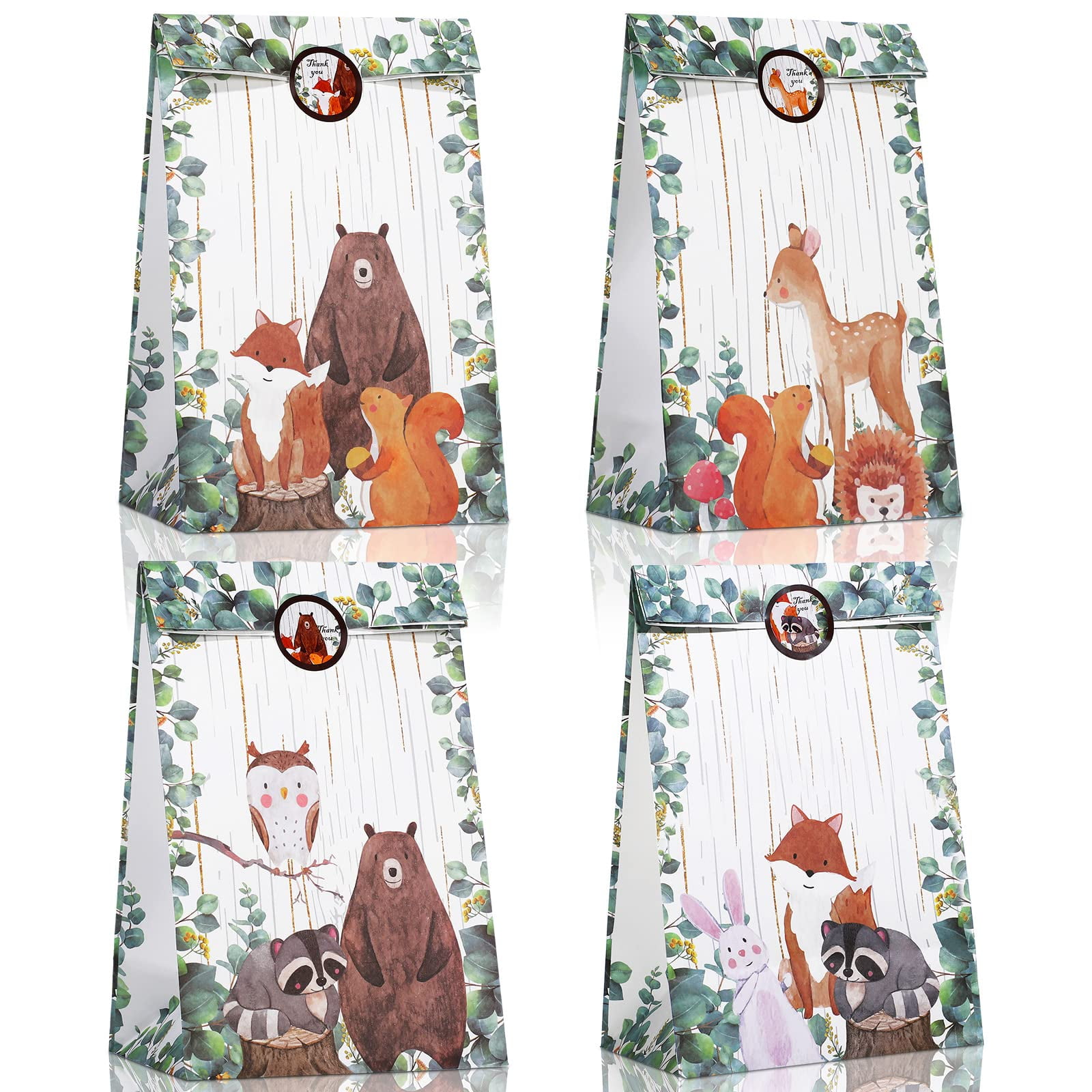 Containlol 24 Pieces Woodland MSF2 Party Favor Gift Bags Goodie Bags ...