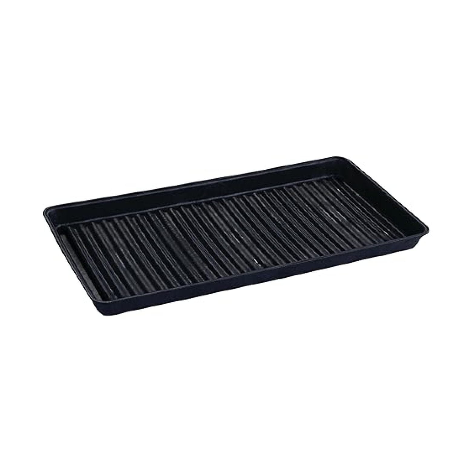Containment Utility Tray - 36x18x2 Inch Spill Containment - Black HDPE ...