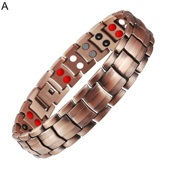 (Contains size adjuster) Pure Copper Bracelet for Men, Upgraded ...