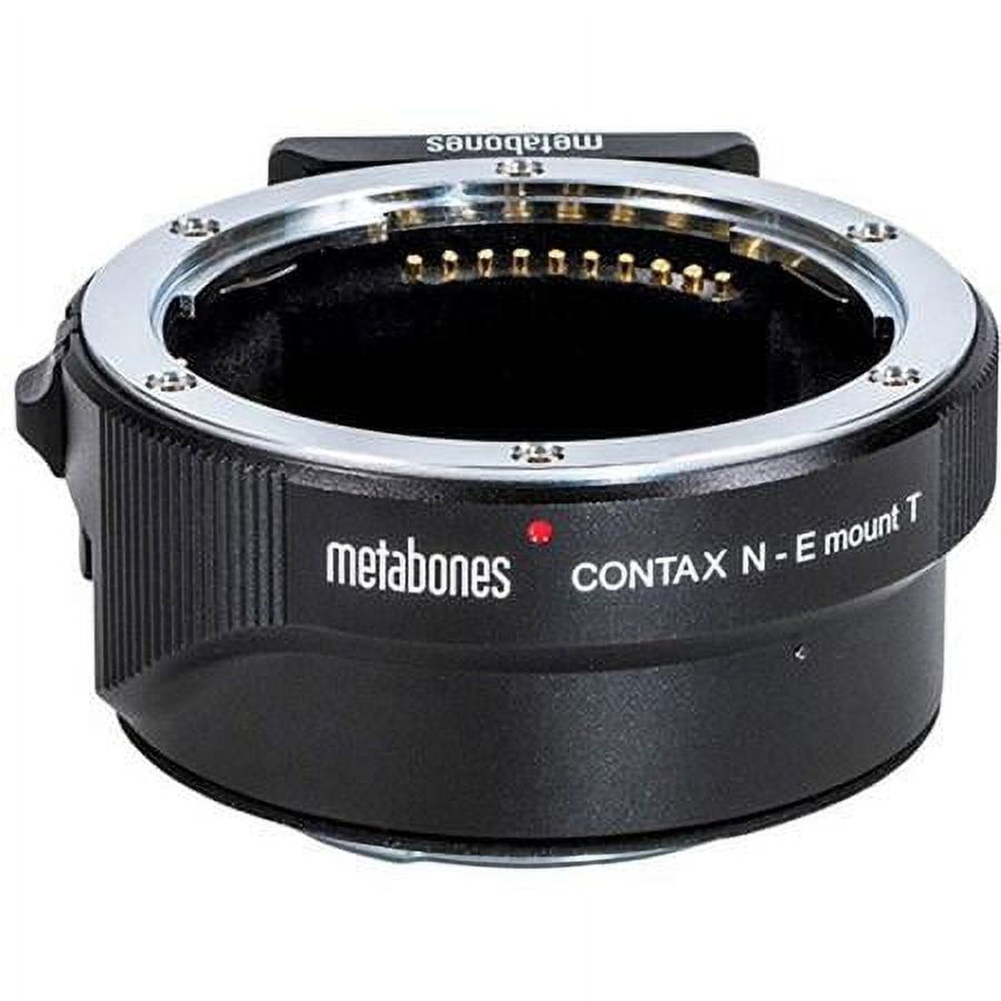 Contax N Lens to Sony E-Mount Camera T Smart Adapter, Black Satin ...