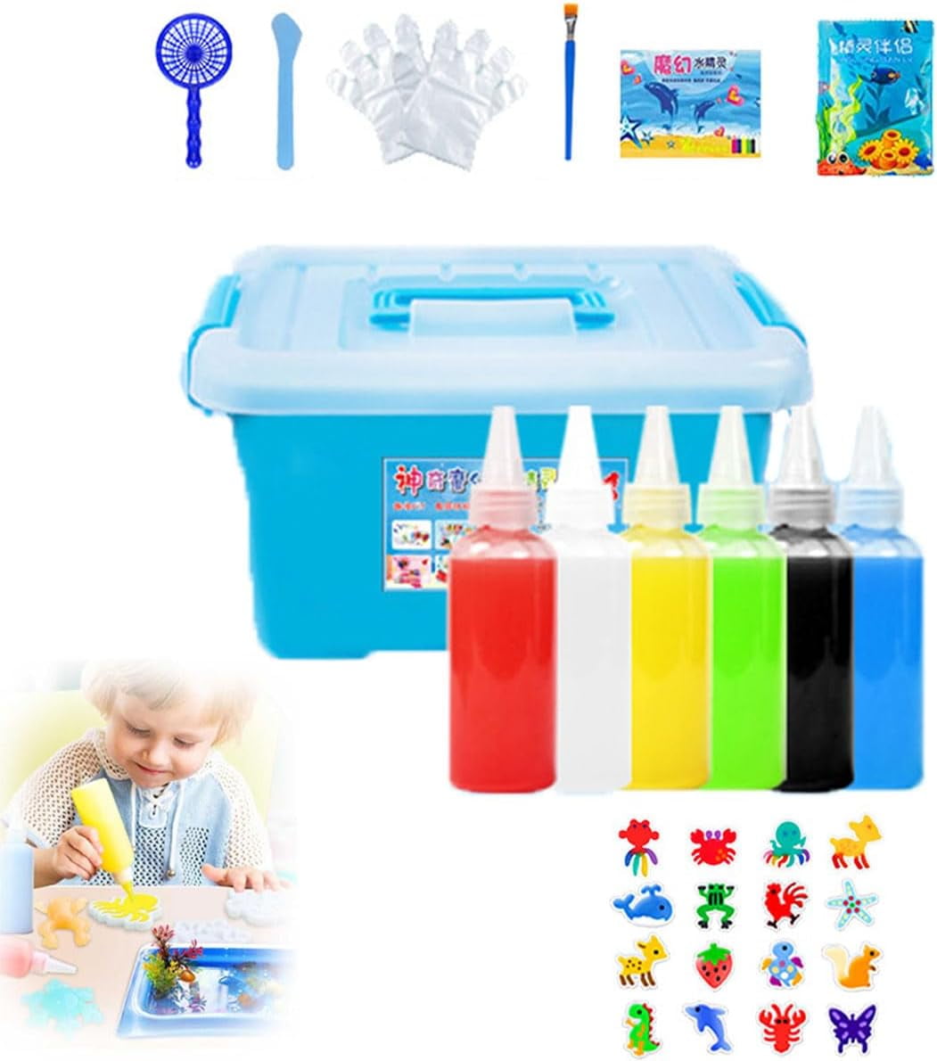 Contcove Safe Educational Magic Water Elf Kit, with Gels and Sea ...