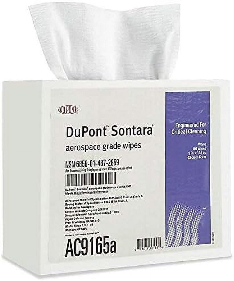 Contec AC9165, Sontara, creped, 9x16.5, opo-up, 100 per Bag - Walmart.com