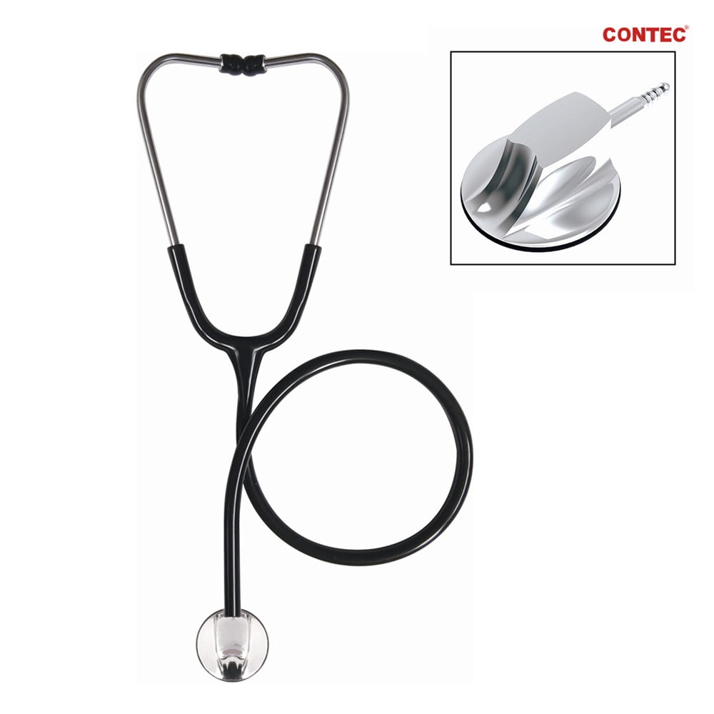 Contec Cardiology Stethoscope Single Head Heart Lung Sound Listening ...