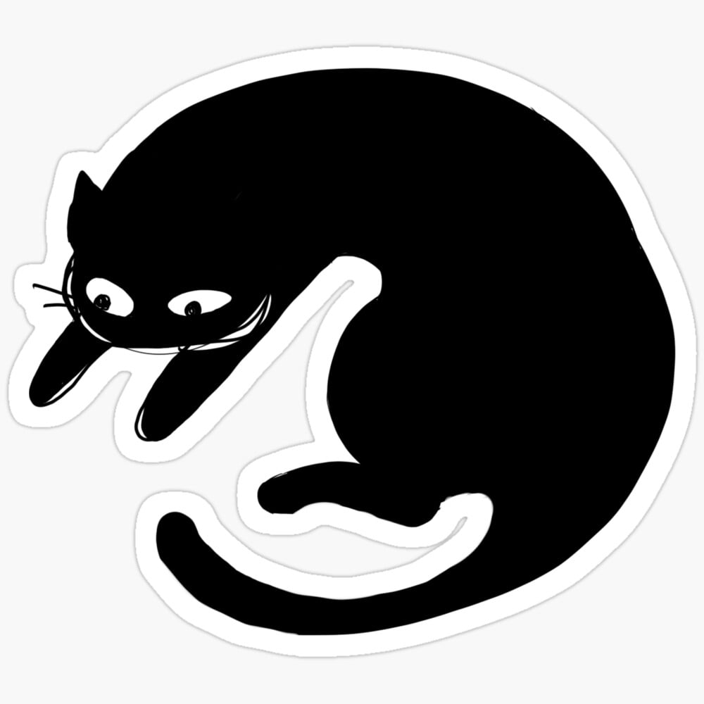 Contemplate Sticker Phone Decal Water Bottle Stickers Car Decals ...