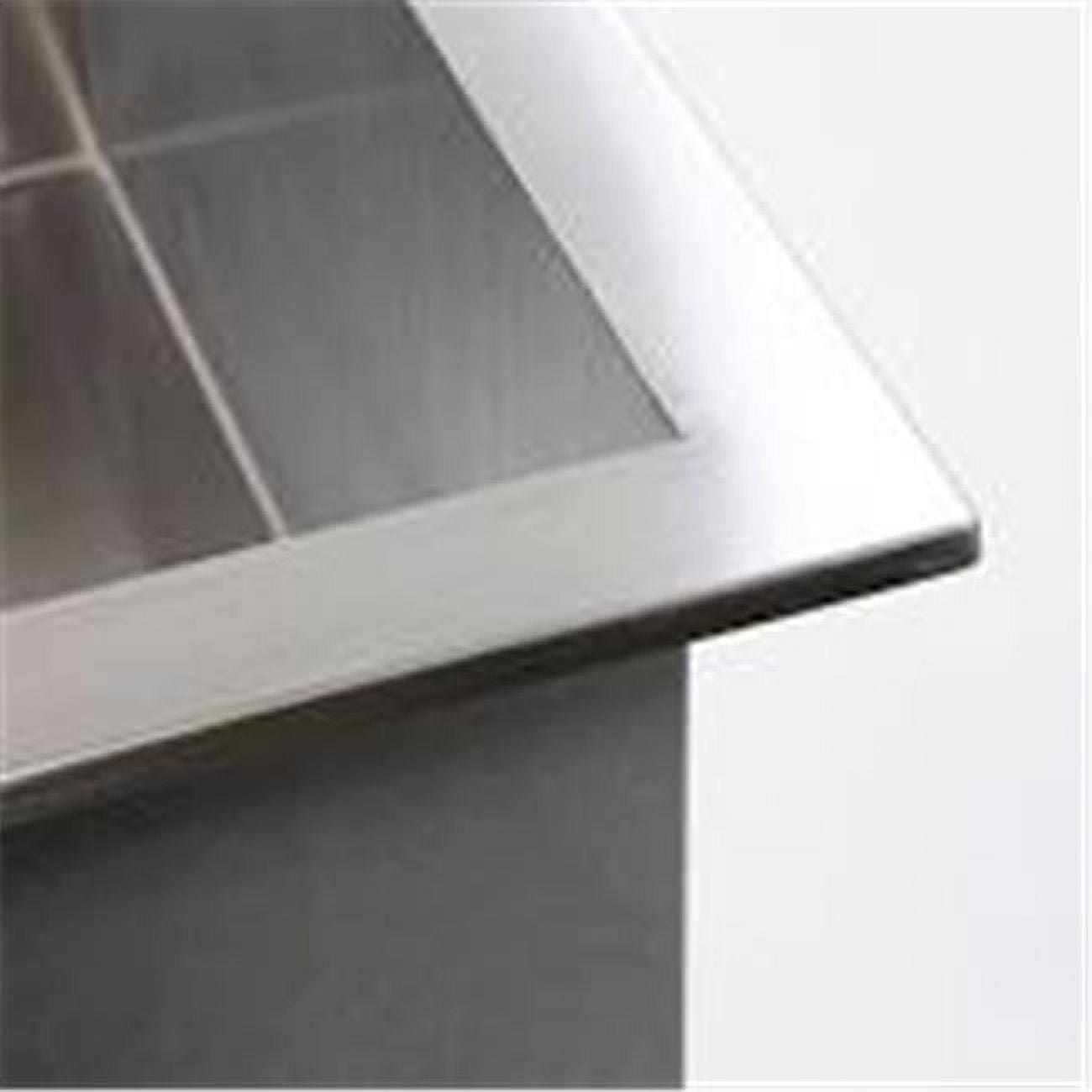 Contempo Living 36 in. Top-Mount Drop in 50 by 50 Double Bowl Zero ...