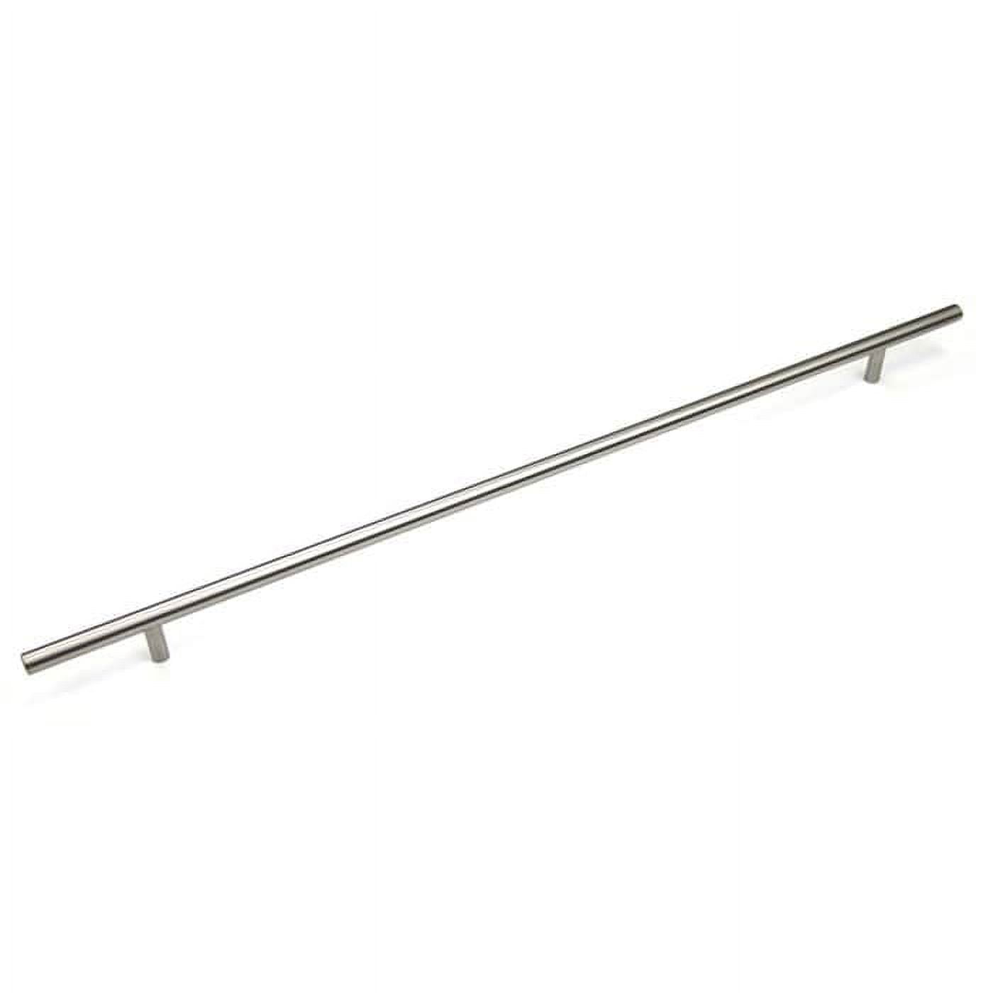 Contempo Living 24 in. Solid Stainless Steel Brushed Nickel Kitchen Bar ...