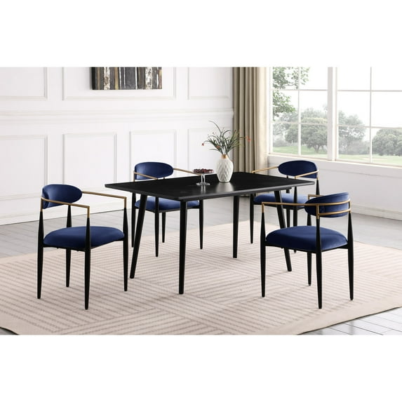 Contemporary 5pc Dining Group | For Family Dining Time | Sintered Stone ...