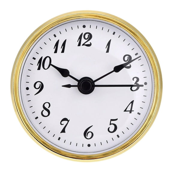 Contemporary 70mm Quartzs Clock Motor Gold Tones Finish Plastic Metal ...