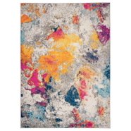 Better Homes & Gardens Spice Grid Area Rug, Red, 5' x 7' - Walmart.com