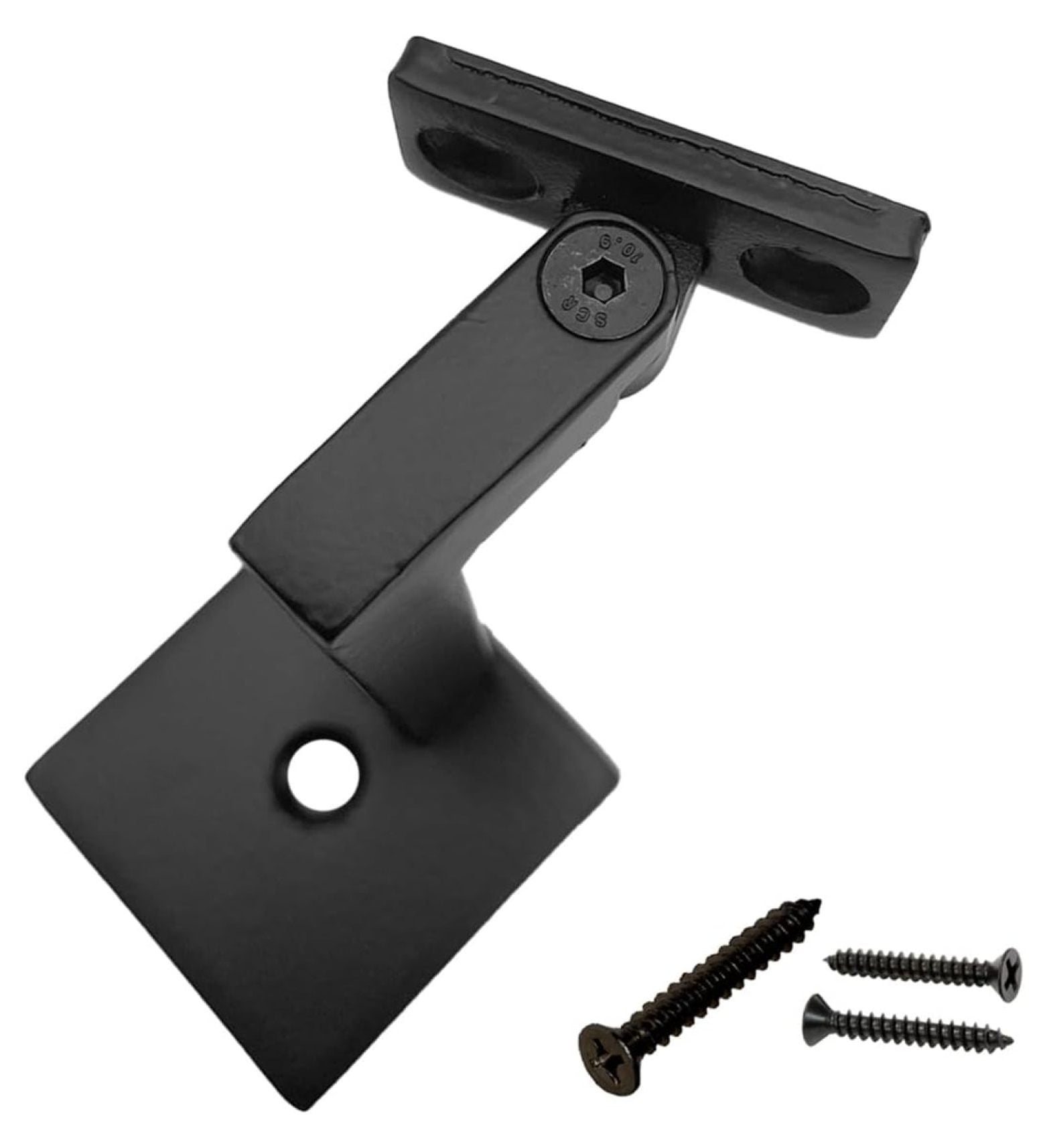 Contemporary Adjustable Handrail Bracket Support in Real Black NOT ...